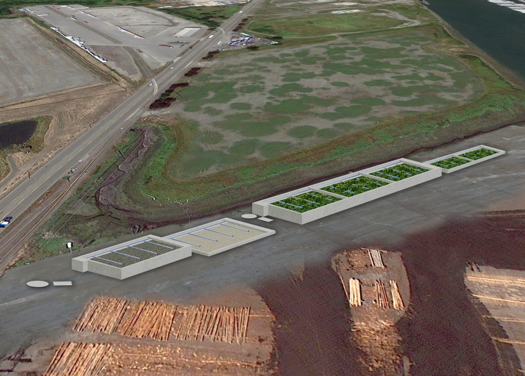 West Hylebos Pier Log Yard - Kennedy Jenks